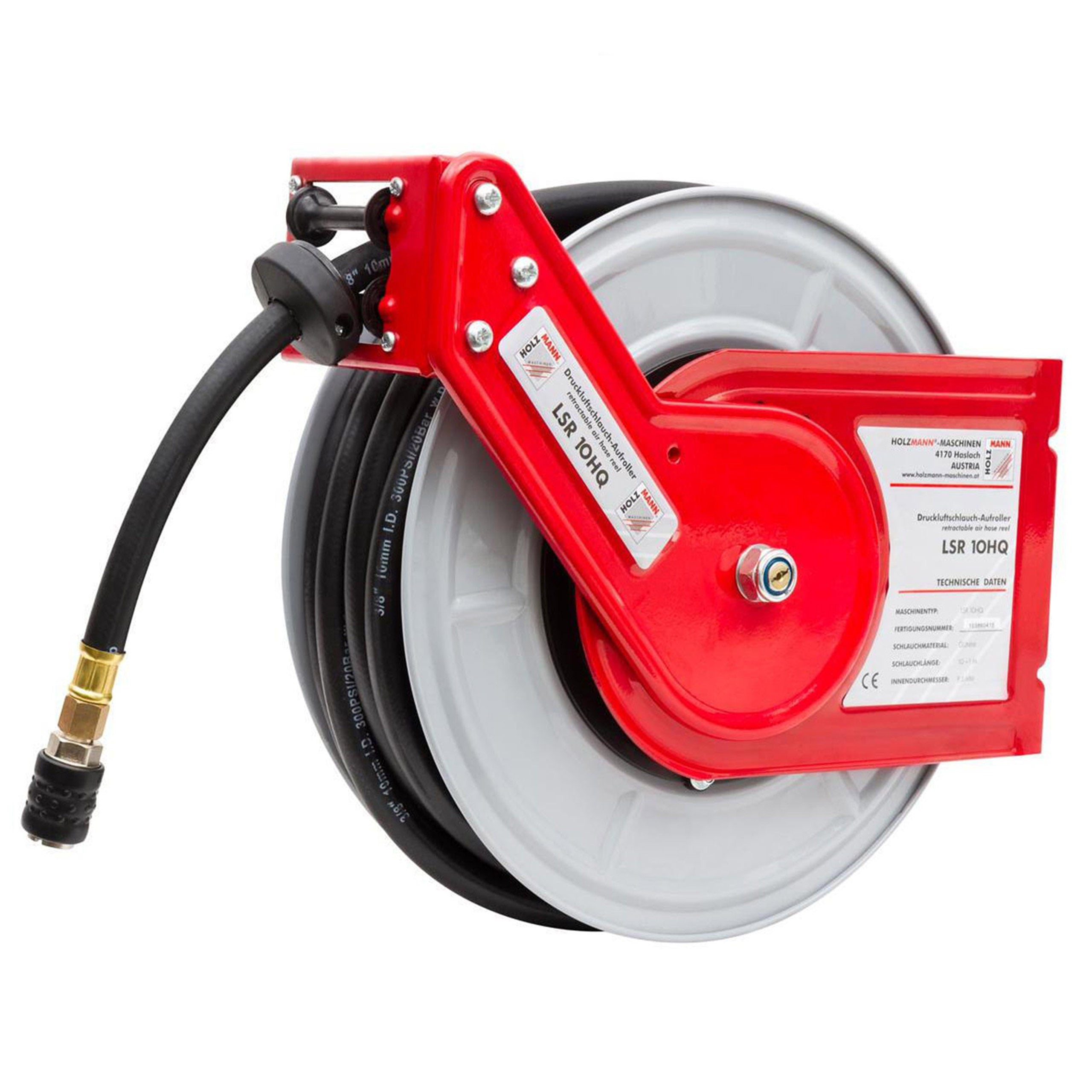 Przedłużacz z wężem pneumatycznym HOLZMANN LSR10HQ | Sklep Maufer